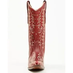 Circle G | Shoes | New Circle G By Corral Red Studded Snip Toe Western ...